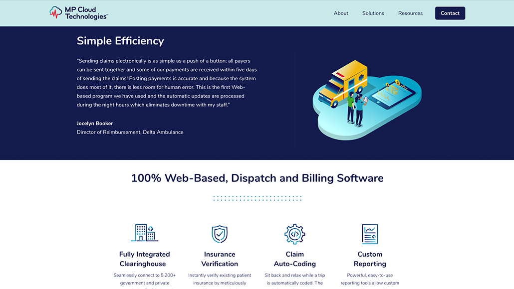 HubSpot Redesign for a cloud based service.