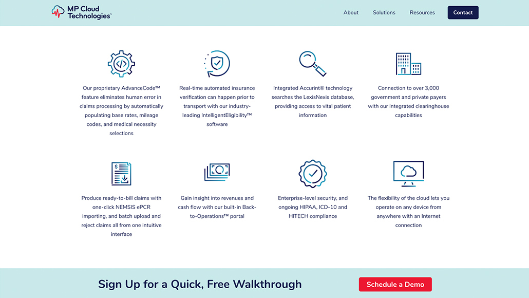 HubSpot Redesign for a cloud based service.