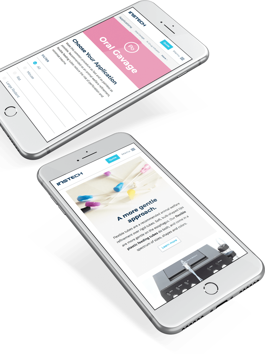 Custom website redesign for Instech Laboratories on HubSpot CMS | Media ...