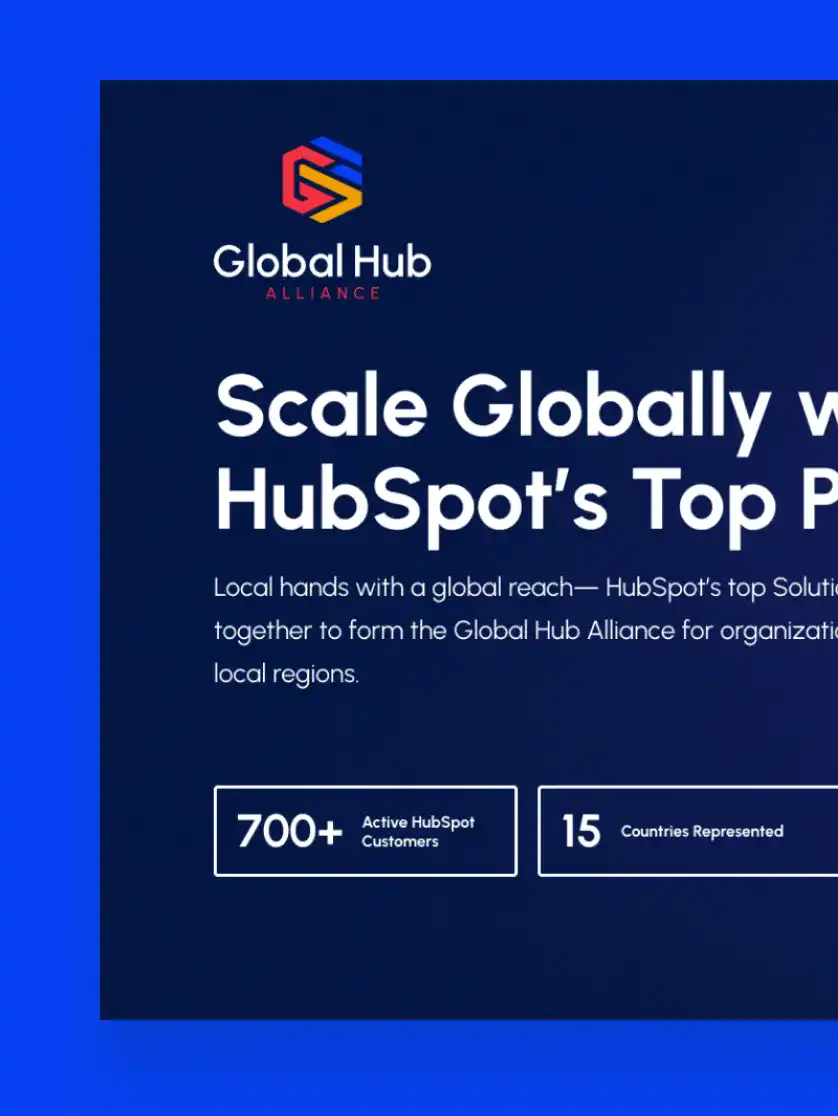 HubSpot Solution Partner Website Design Using HubSpot CMS Themes