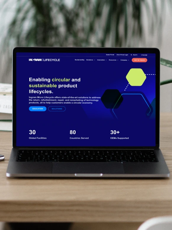 Lifecycle Management Website Design Using HubSpot CMS Themes