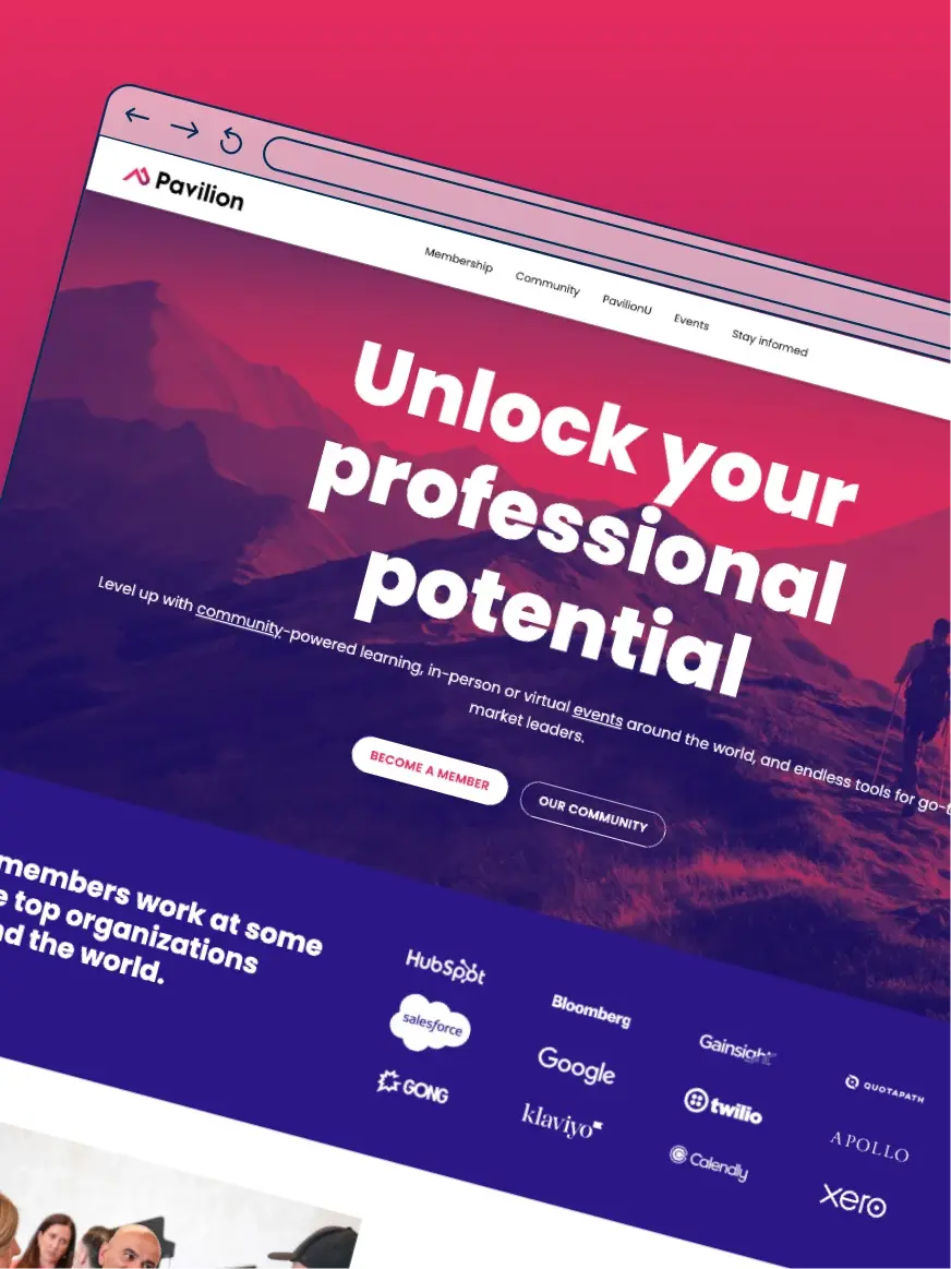 HubSpot CMS Website Platform Migration Example - Pavilion
